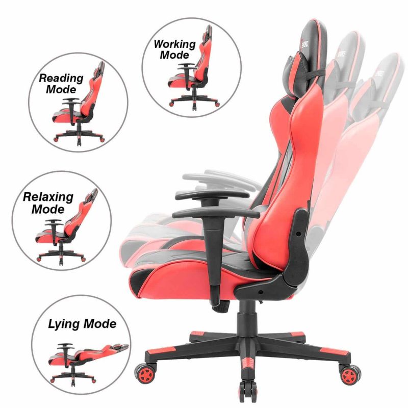 Top 9 Red Gaming Chair Reviews – Ergonomic Chair Central